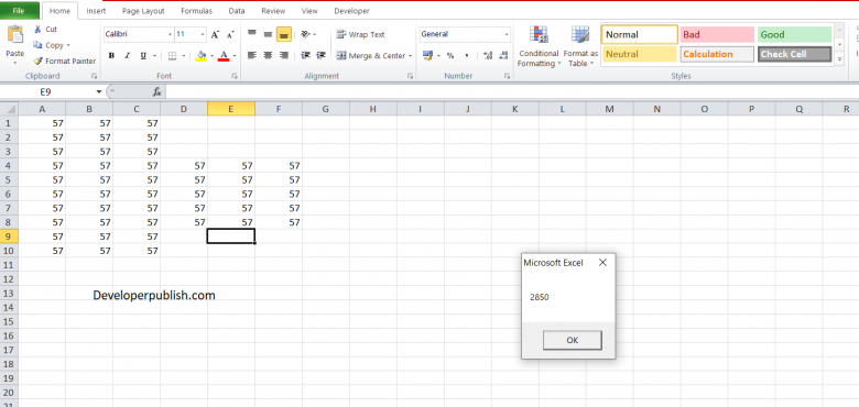 How to use Union and Intersect in Excel VBA? - DeveloperPublish