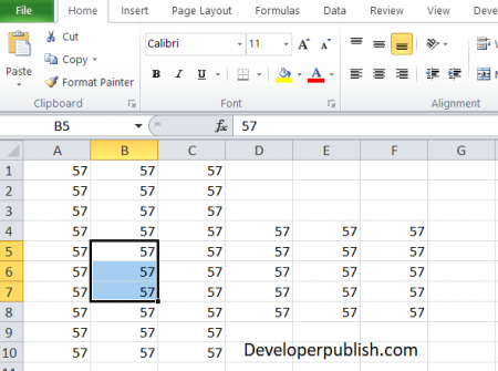 How to use Union and Intersect in Excel VBA? - DeveloperPublish