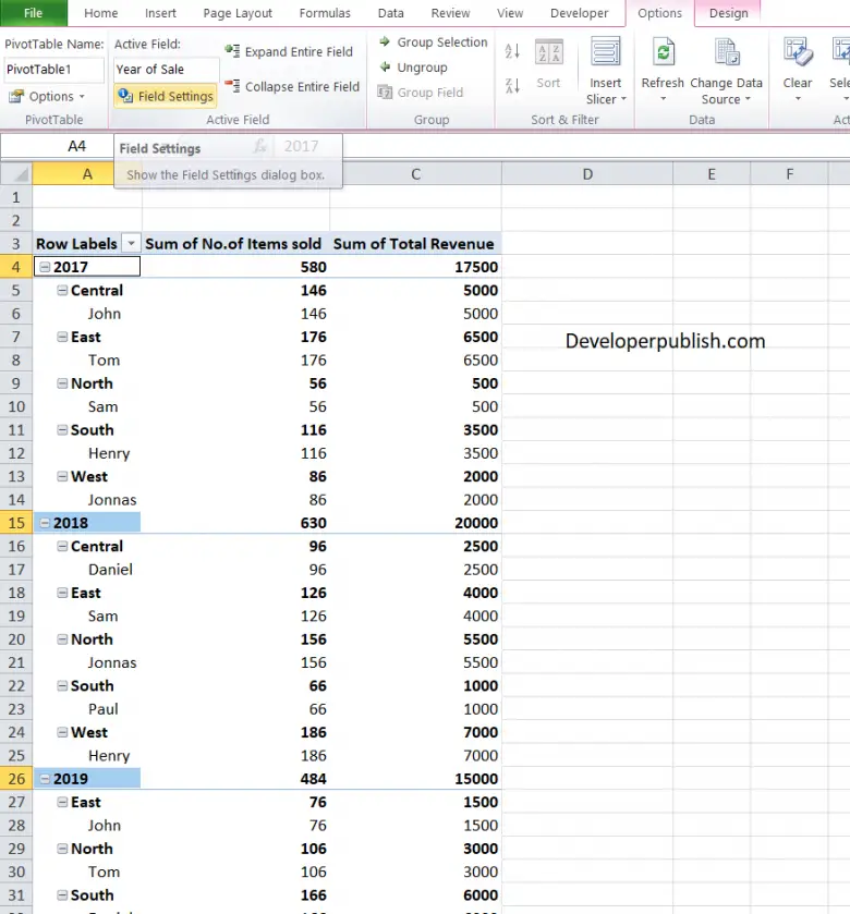 Subtotals And Grand Totals In Excel Pivot Tables Developer Publish subtotals-and-grand-totals-in-excel-pivot-tables-developer-publish