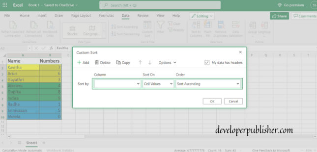 How to Sort By Color In Excel ? MIcrosoft Excel Tutorials