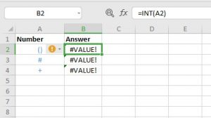 How to use INT Function in Excel? - Developer Publish