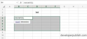 How to use MUNIT Function in Excel? - Developer Publish