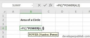 How to use PI Function in Excel? - Developer Publish