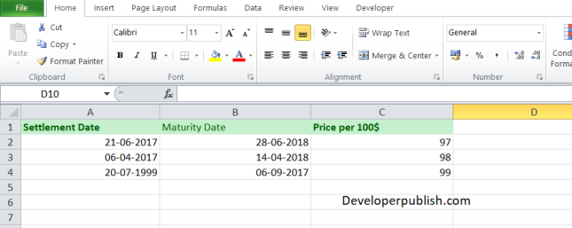 to use the TBILLYIELD Function in Excel? | Developer Publish