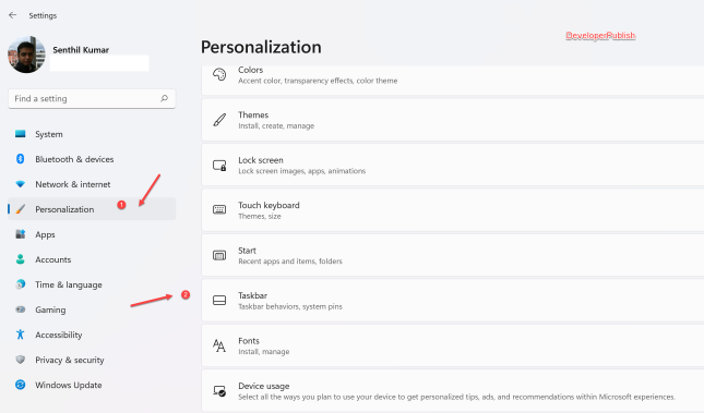 How to Change Taskbar Alignment in Windows 11?