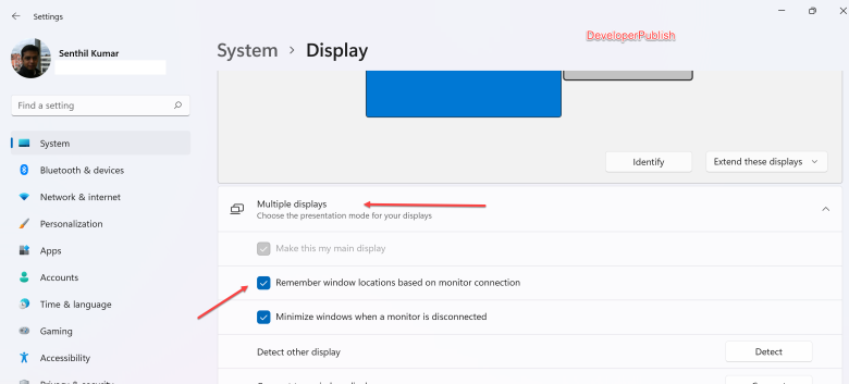 How to Disable Minimize windows when Monitor is Disconnected in Windows 11?