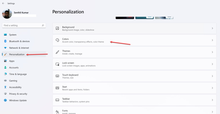 How to Select Dark or Light Mode for Colors in Windows 11?