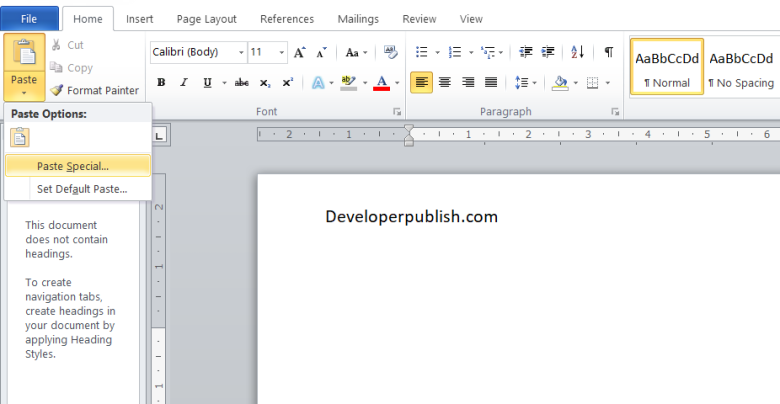 How to use Paste as Plain Text from Clipboard in Windows 11?