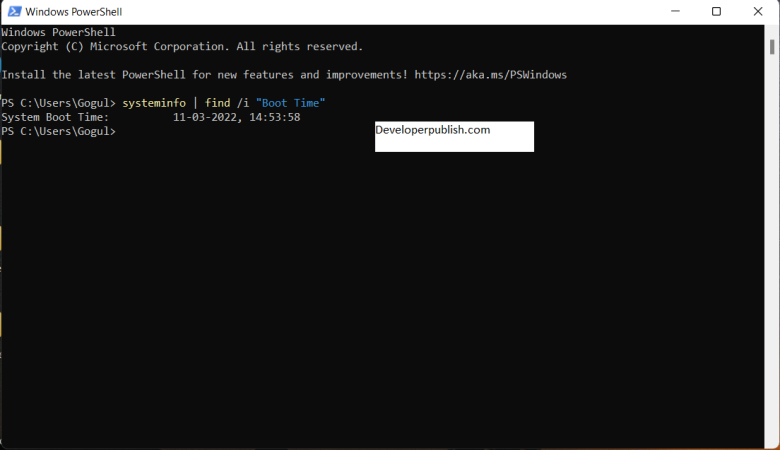 How to Find when your Windows PC was restarted?