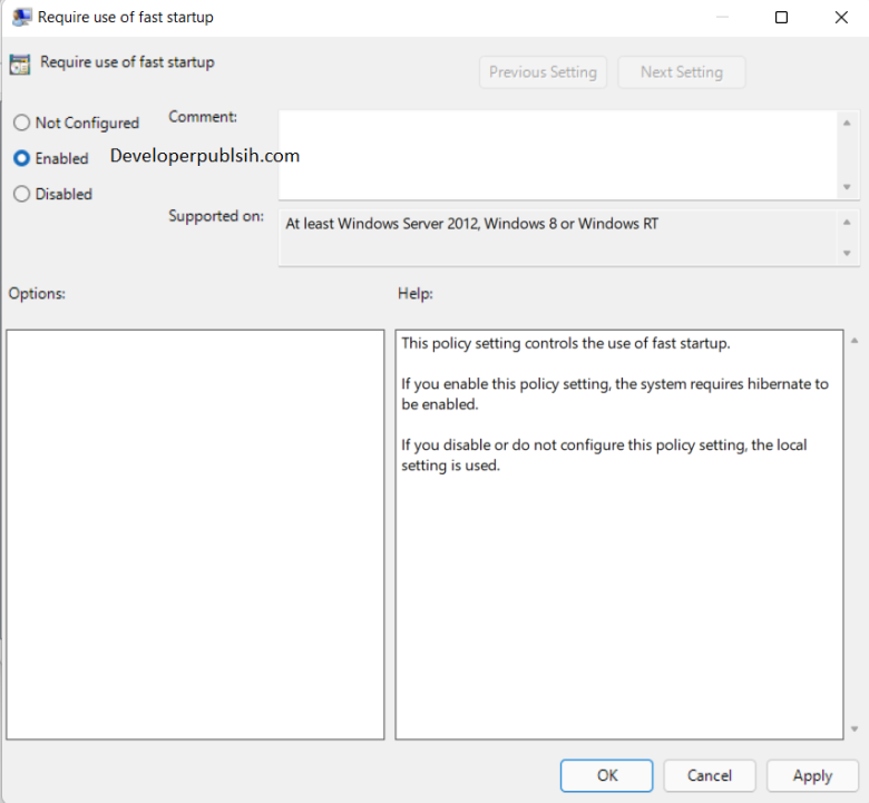 How to Enable or Disable Fast Startup in Windows 11?