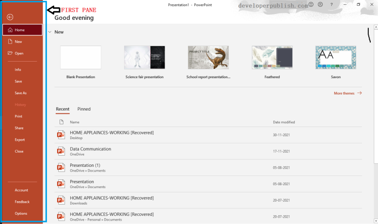 PowerPoint UI Basics - Developer Publish