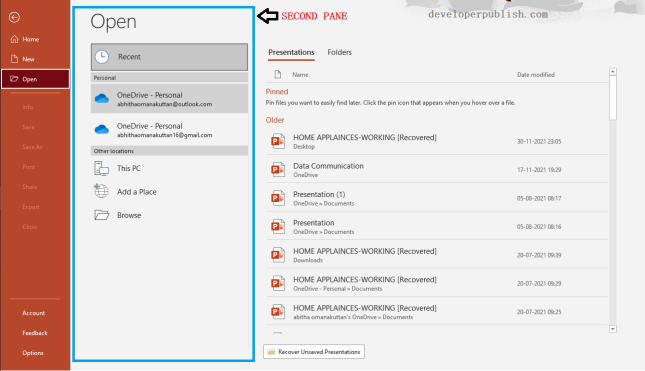 PowerPoint UI Basics - Developer Publish