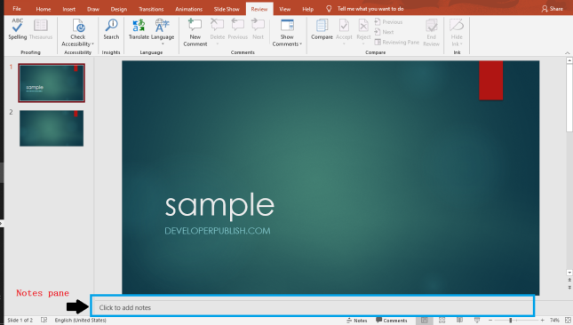 PowerPoint UI Basics - Developer Publish