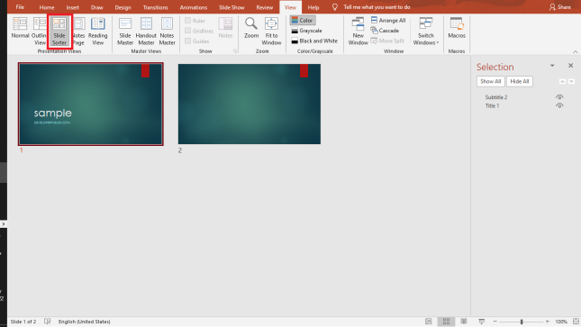 PowerPoint UI Basics - Developer Publish