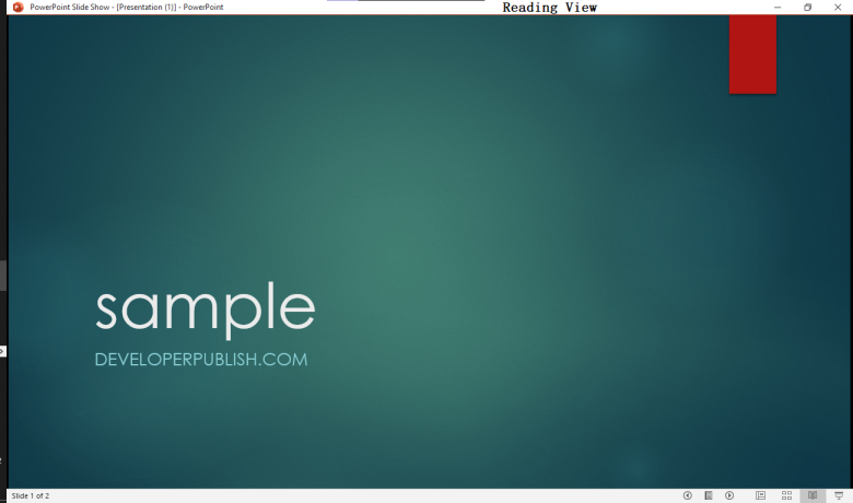 PowerPoint UI Basics - Developer Publish