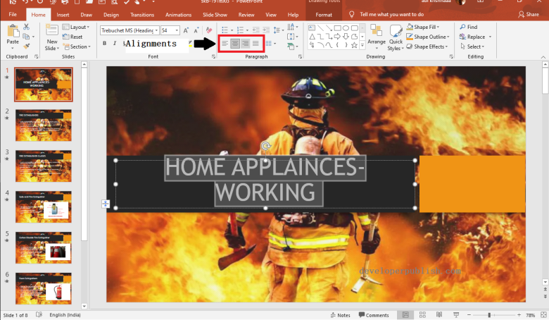 How to use Align Function in PowerPoint?