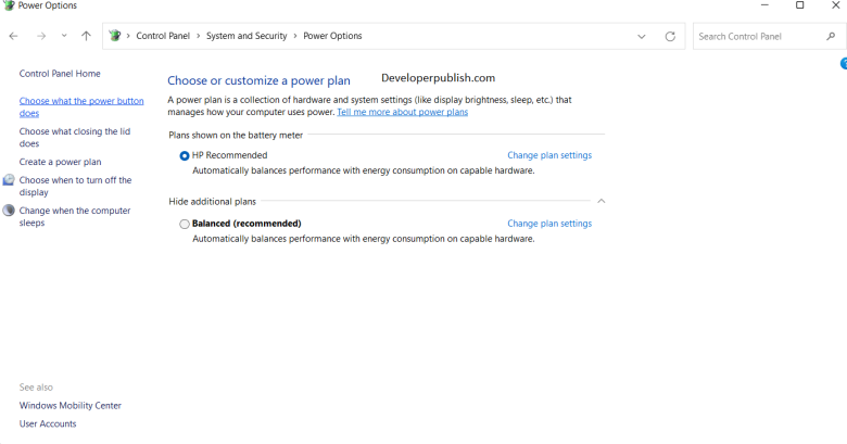 How to Change Lid Close Action in Windows 11?