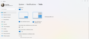 How to switch on or off Notification Sounds in Windows 11?