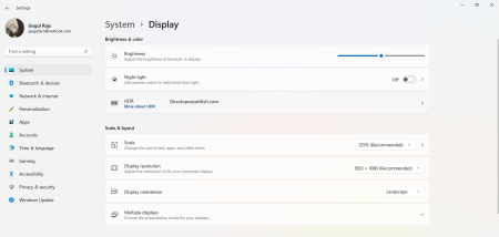 How to Turn On or Off HDR for Display in Windows 11?