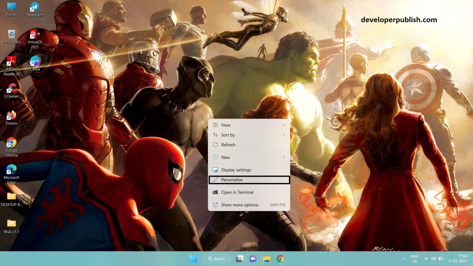 How to Add Desktop Icons in Windows 11?