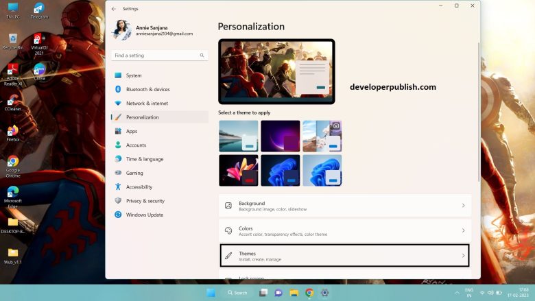 How to Add Desktop Icons in Windows 11?