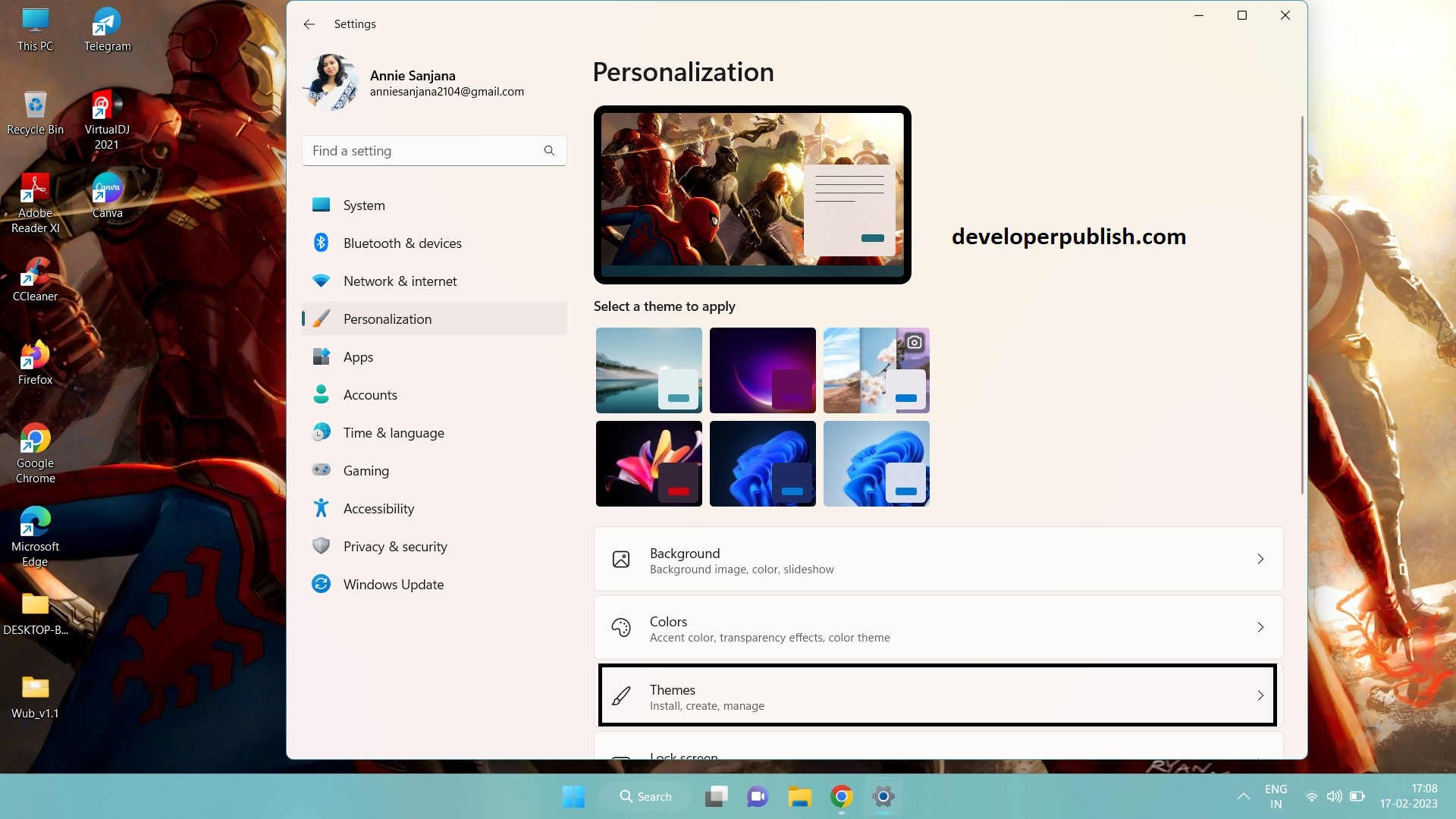 How to Add Desktop Icons in Windows 11?