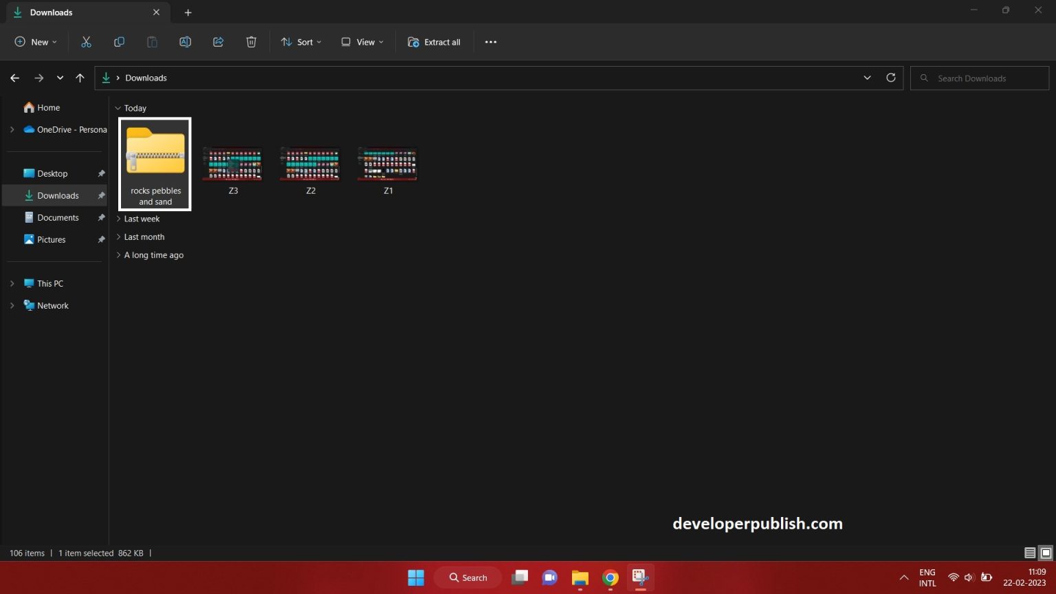 How to compress Files and Folders to zip format in Windows 11?