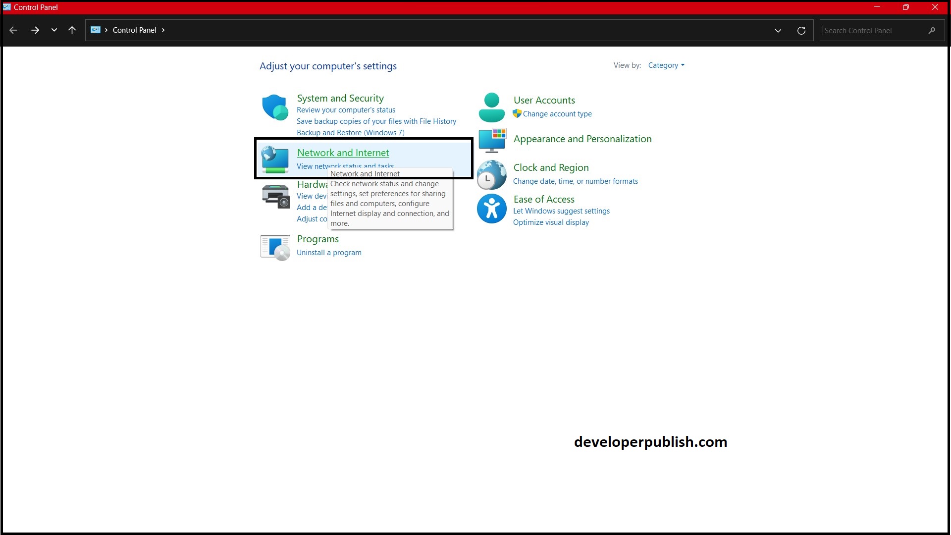 Different ways to Turn On/Off Network Discovery in Windows 11