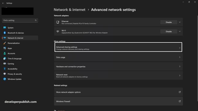 Different ways to Turn On/Off Network Discovery in Windows 11