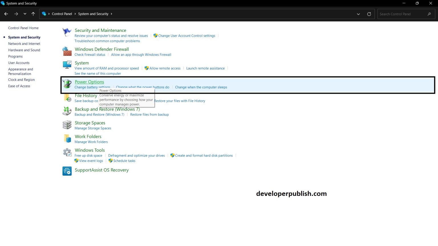 Different Ways to Change Power Button Action in Windows 11
