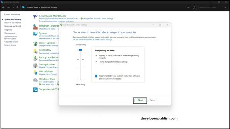How to Change User Account Control (UAC) Settings in Windows 11?