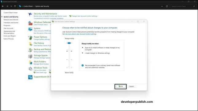 How to Change User Account Control (UAC) Settings in Windows 11?