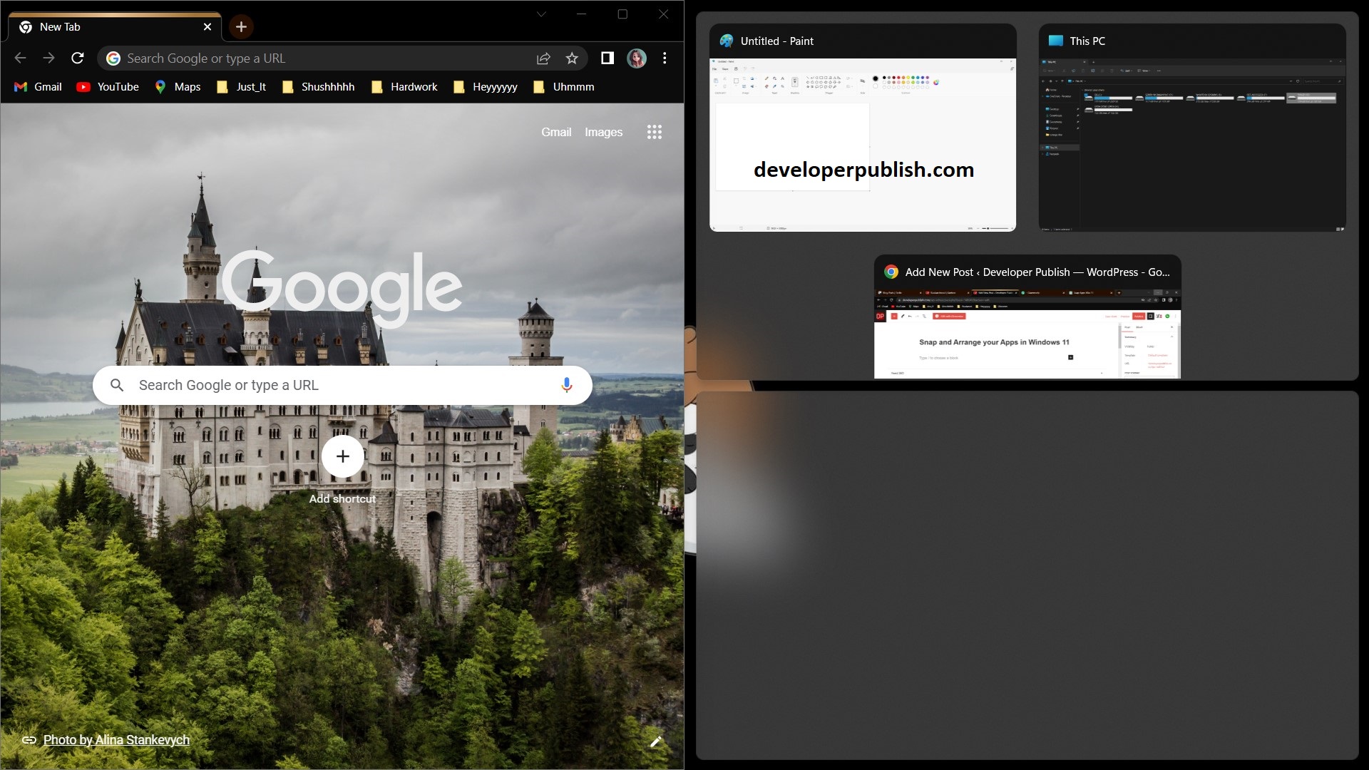 Snap and Arrange your Apps in Windows 11