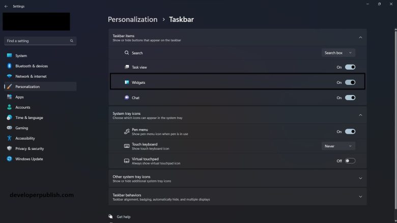 How to Enable or Disable "Show Widgets when Control Bar is Opened" in ...