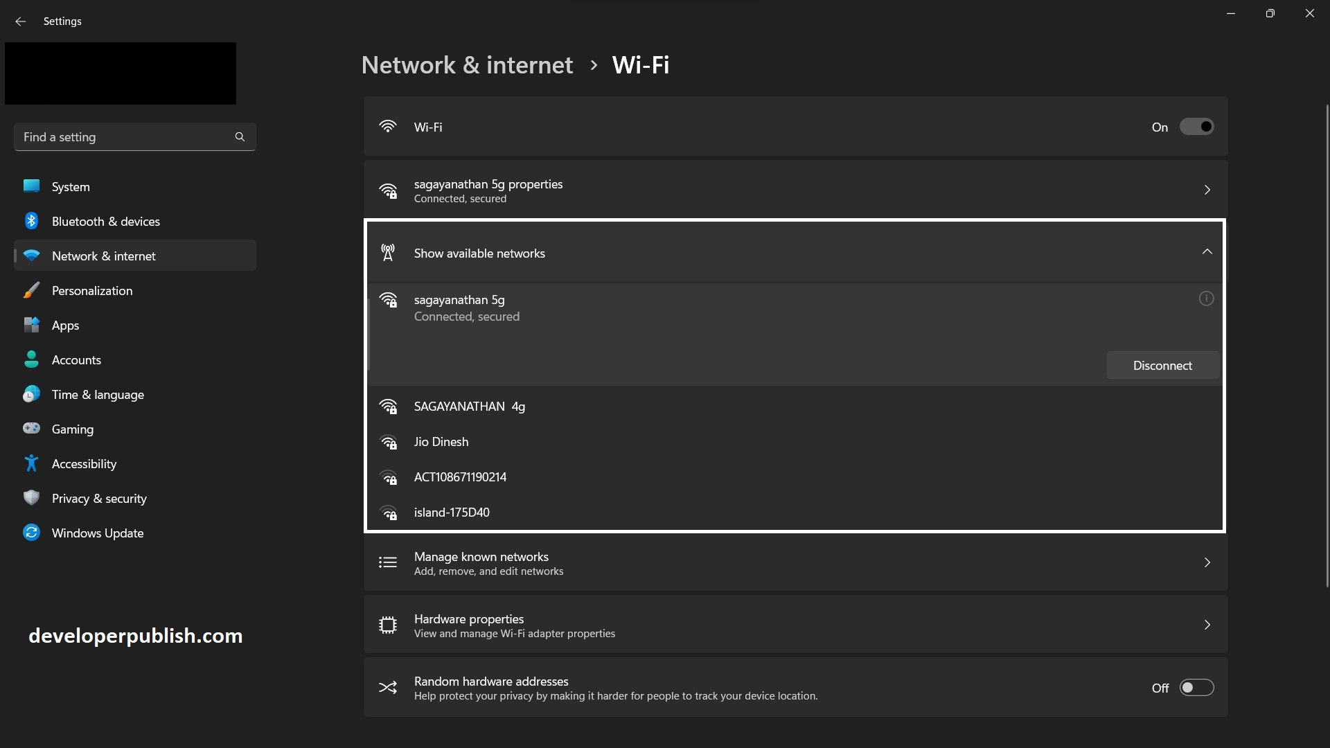 How to connect to new Wi-Fi in Windows 11?