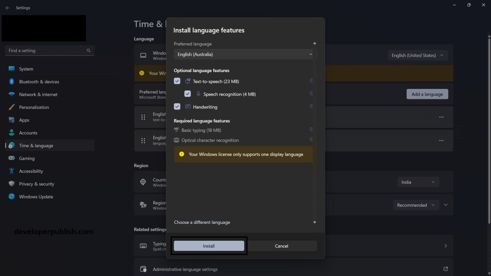 How to Change Language in Windows 11?