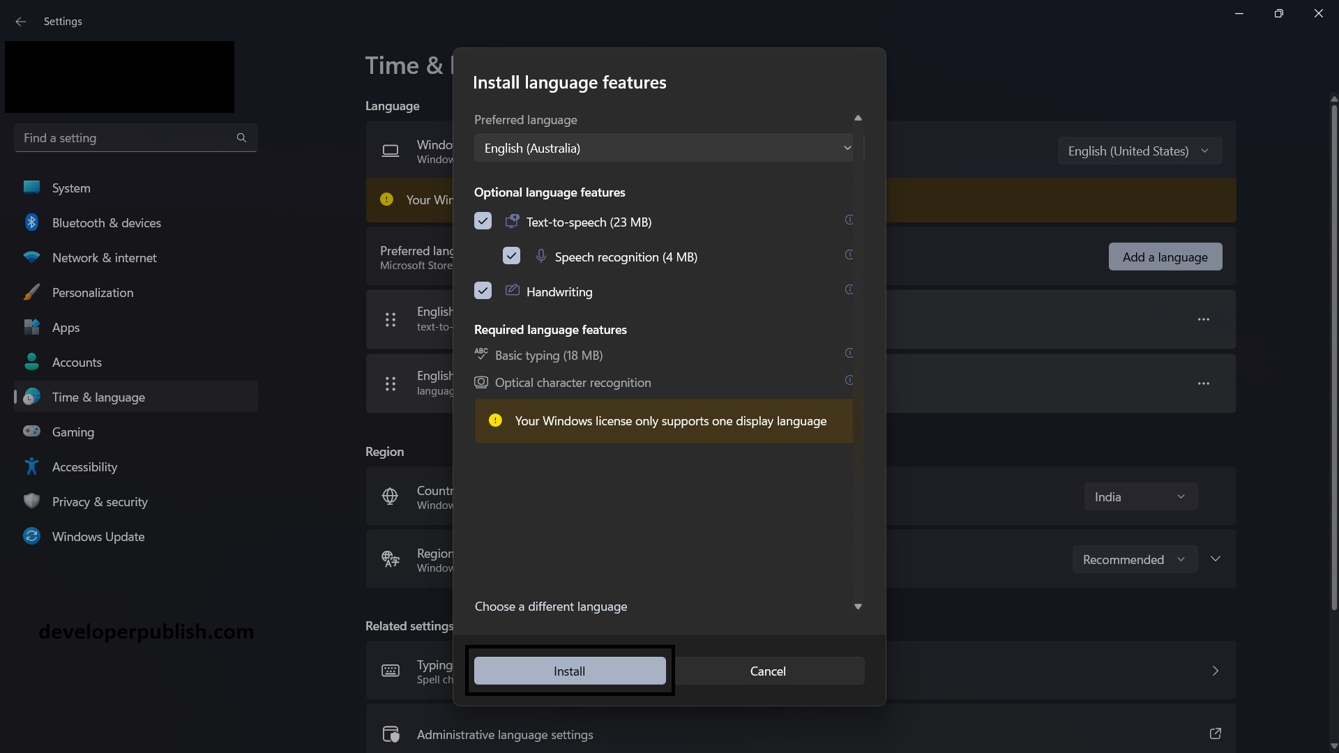 How to Change Language in Windows 11?