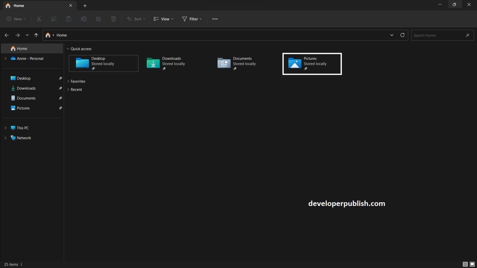 How to Move or Restore Default Location of Pictures Folder in Windows 11?