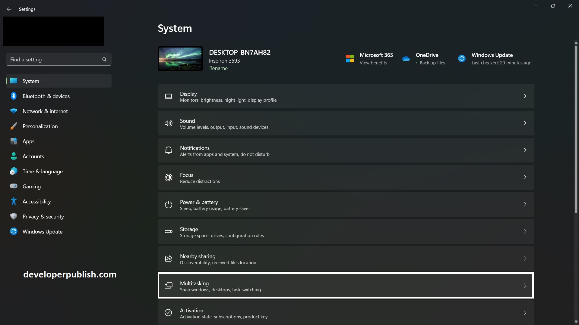 How to Enable or Disable Snap Layouts on Top of Screen in Windows 11?